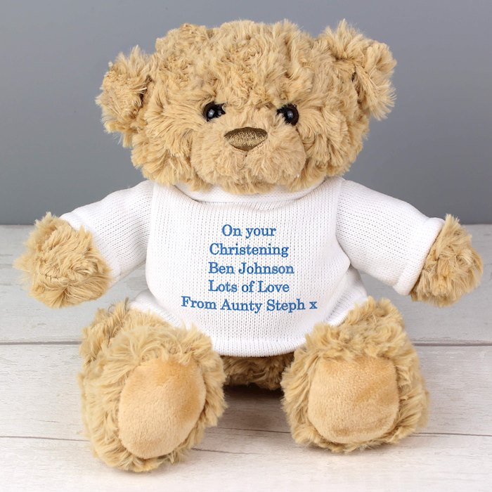 Christening bear store