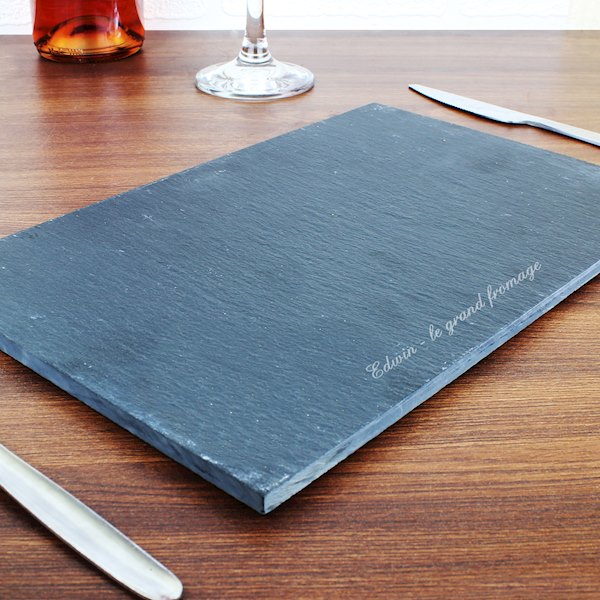 Personalised Engraved Slate Placemat | SpecialMoment.co.uk