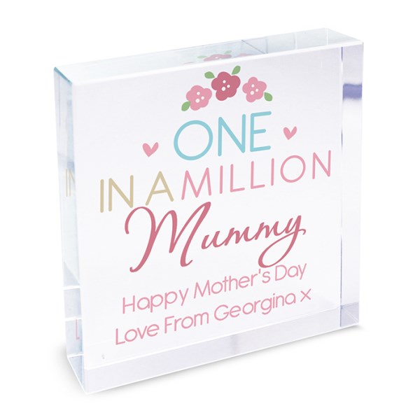 Personalised One in a Million Crystal Token | SpecialMoment.co.uk