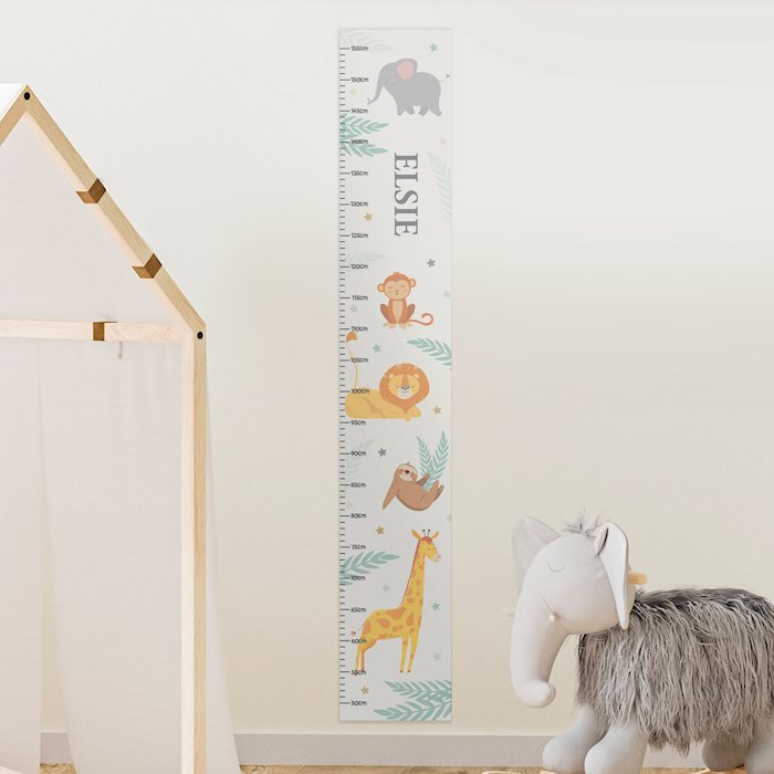 Personalised Animal Height Chart | SpecialMoment.co.uk