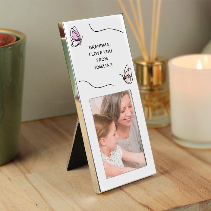 Personalised Butterfly 2x3 Photo Frame | SpecialMoment.co.uk