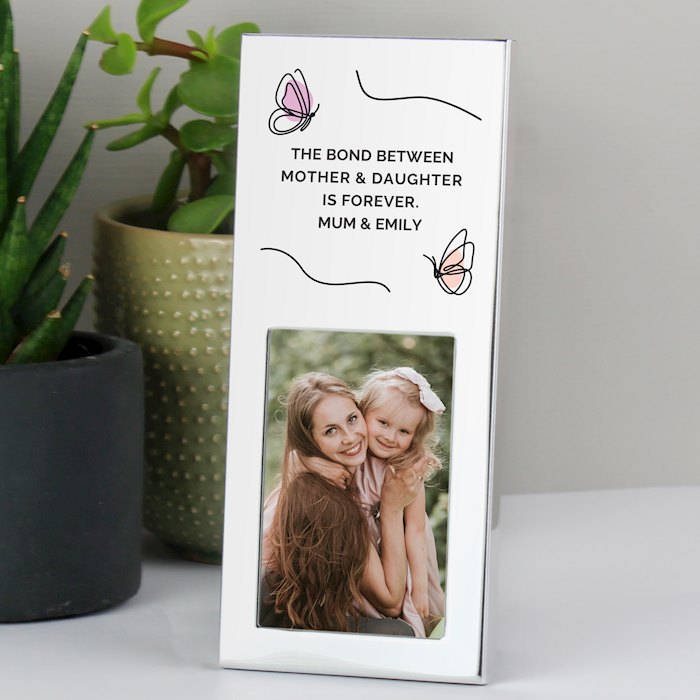 Personalised Butterfly 2x3 Photo Frame Specialmoment Co Uk