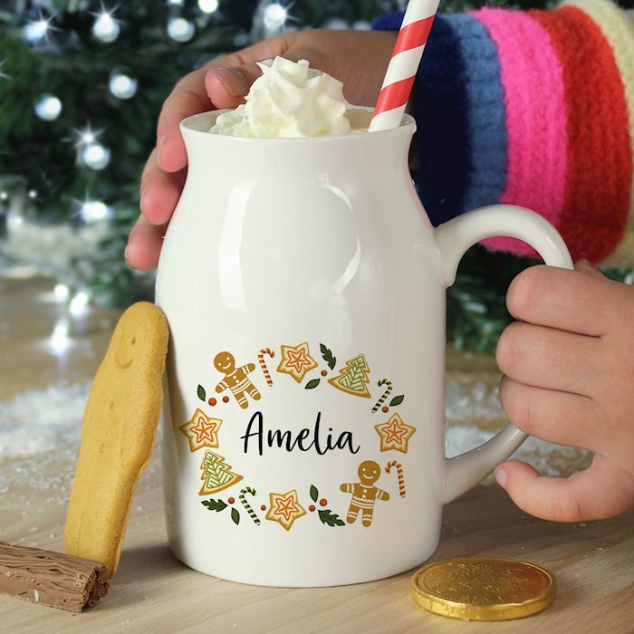 Personalised Christmas Milk Jug | SpecialMoment.co.uk