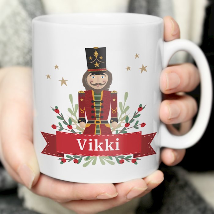 Personalised Christmas Nutcracker Mug | SpecialMoment.co.uk