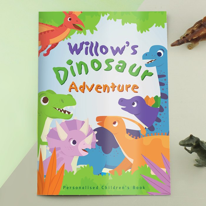 Personalised Dinosaur Adventure Softback Story Booklet | SpecialMoment ...