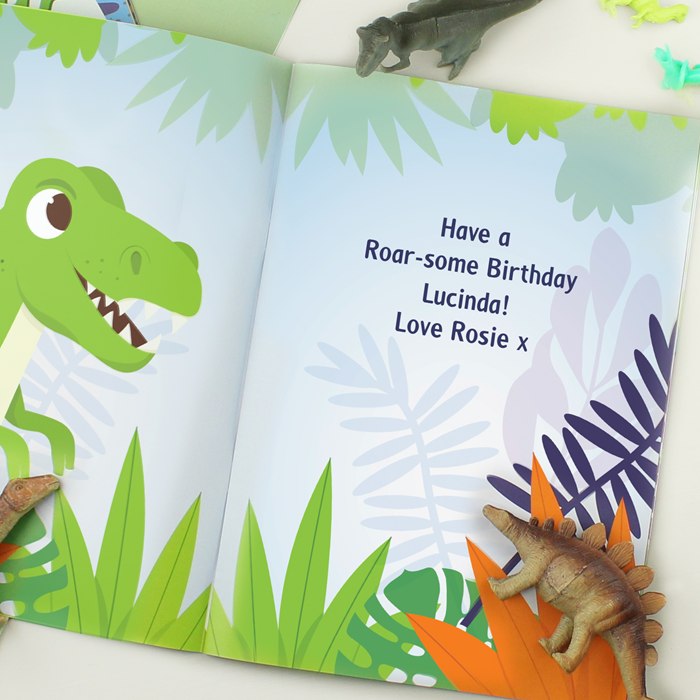 Personalised Dinosaur Adventure Softback Story Booklet | SpecialMoment ...