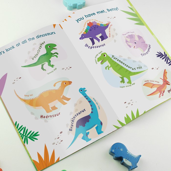 Personalised Dinosaur Adventure Softback Story Booklet | SpecialMoment ...