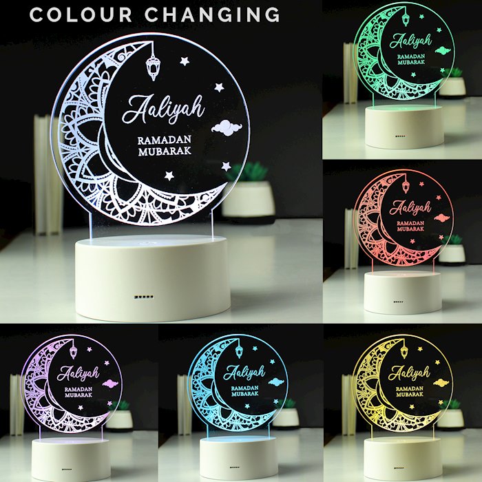Personalised Eid and Ramadan LED Light | SpecialMoment.co.uk