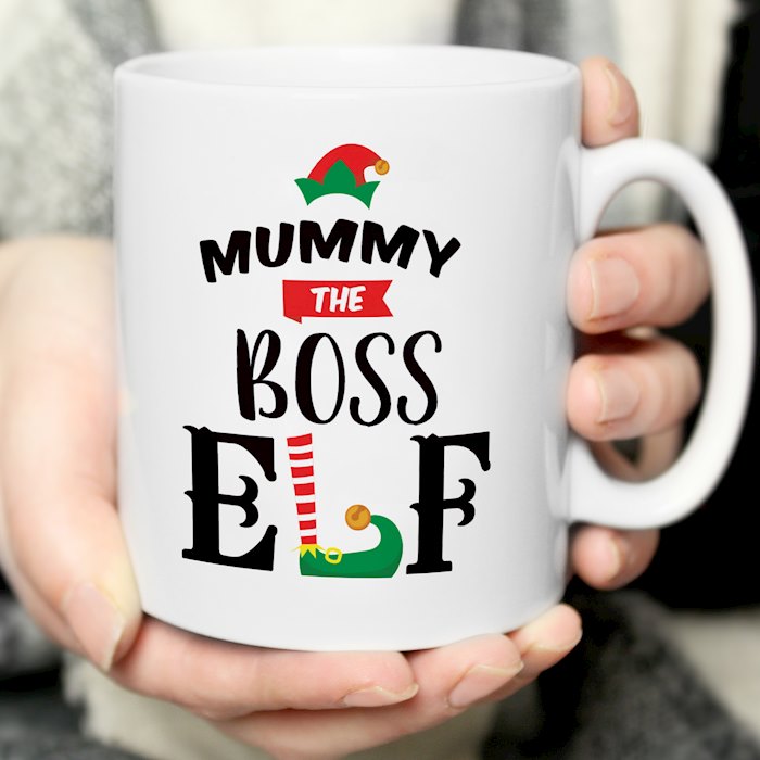 Personalised Elf Christmas Mug | SpecialMoment.co.uk