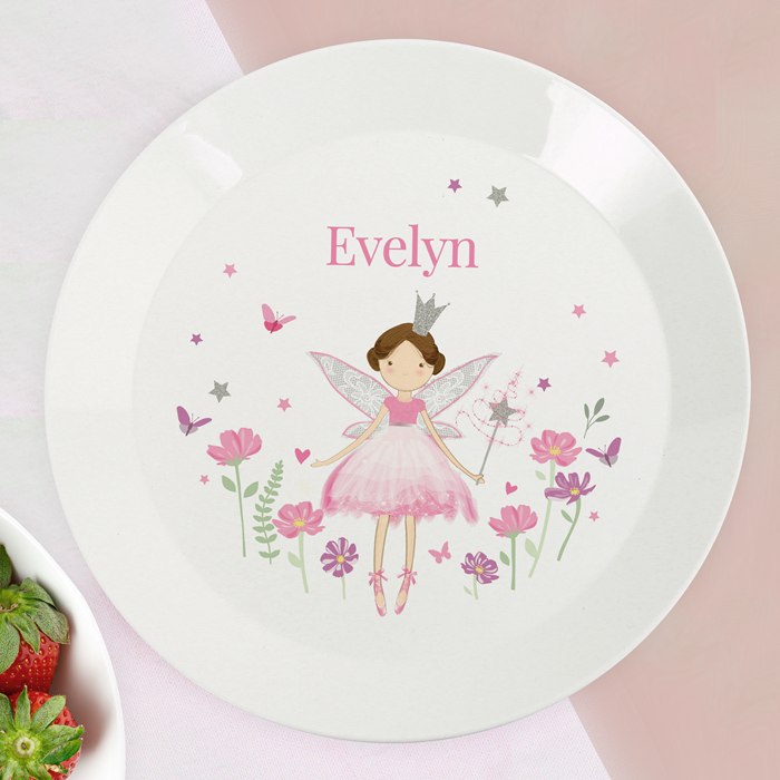Personalised Fairy Princess Plate | SpecialMoment.co.uk