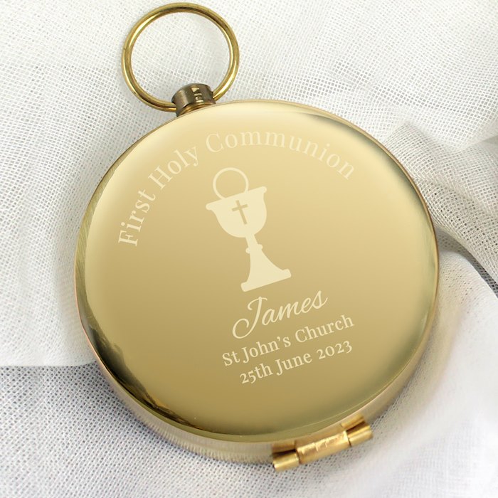 Personalised First Holy Communion Compass | SpecialMoment.co.uk