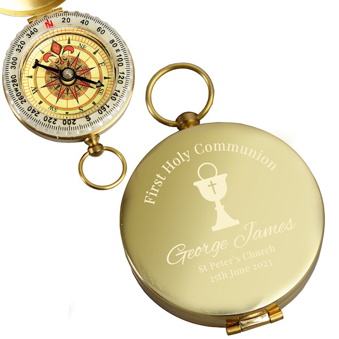 Personalised First Holy Communion Compass | SpecialMoment.co.uk
