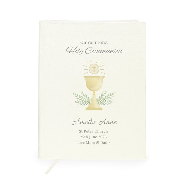 Personalised First Holy Communion Holy Bible - Eco-friendly - King ...