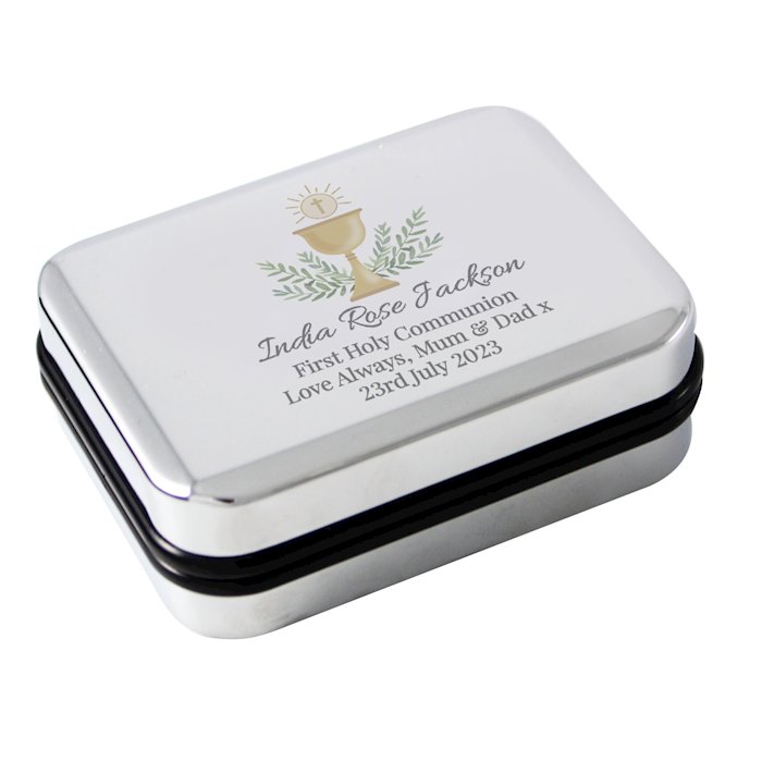 Personalised First Holy Communion Necklace Gift Box | SpecialMoment.co.uk
