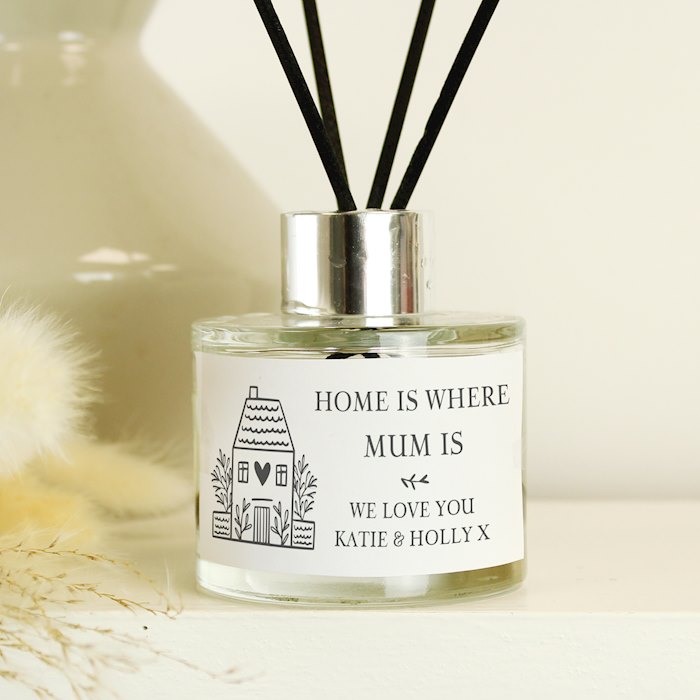 Personalised HOME Reed Diffuser | SpecialMoment.co.uk