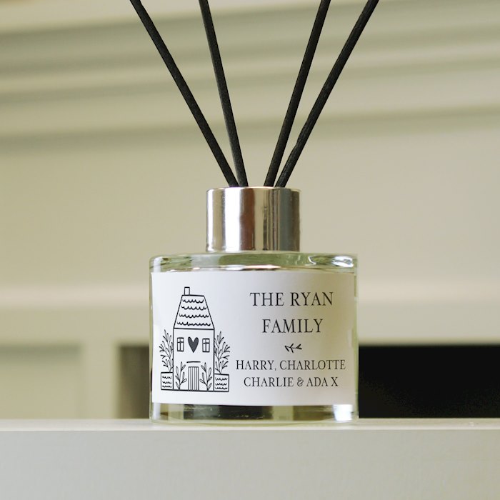 Personalised HOME Reed Diffuser | SpecialMoment.co.uk