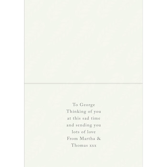 Personalised In Loving Memory Card | SpecialMoment.co.uk