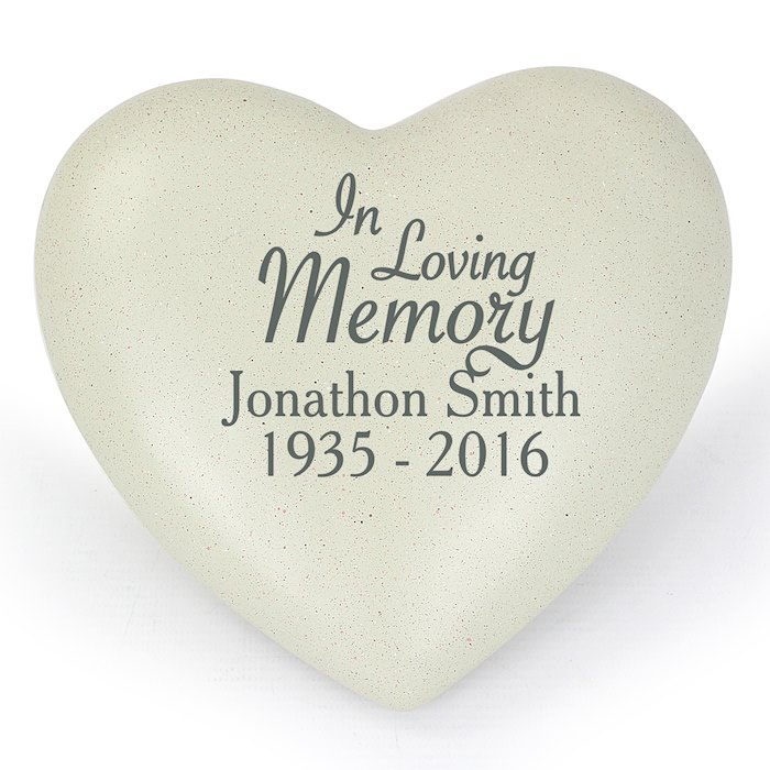 Personalised In Loving Memory Heart Memorial | SpecialMoment.co.uk