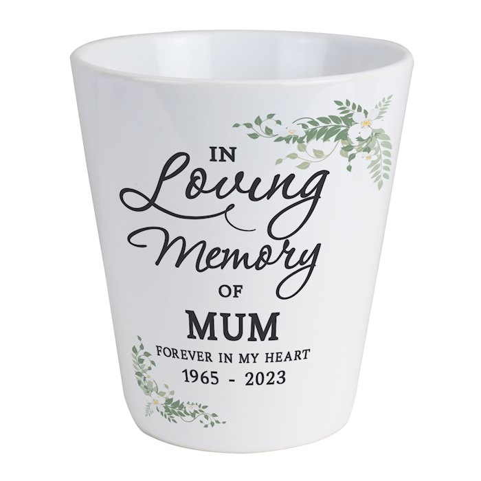 Personalised In Loving Memory Plant Pot | SpecialMoment.co.uk