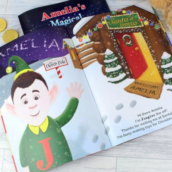 Personalised Magical Christmas Adventure Softback Story Booklet ...