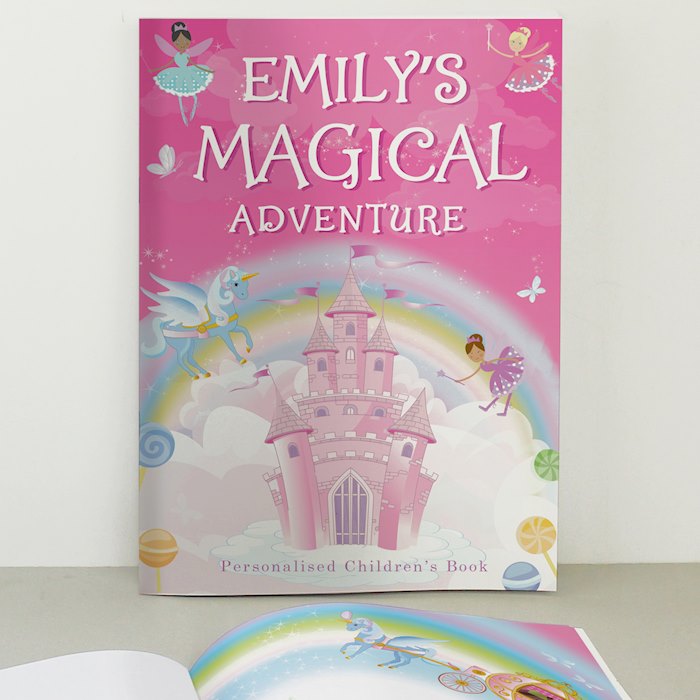 Personalised Princess & Unicorn Magical Softback Story Booklet ...