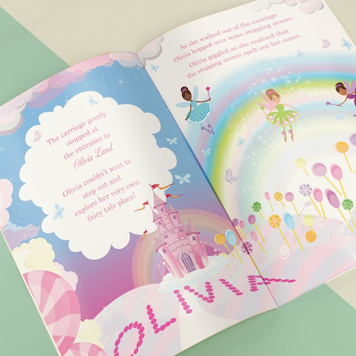 Personalised Princess & Unicorn Magical Softback Story Booklet ...