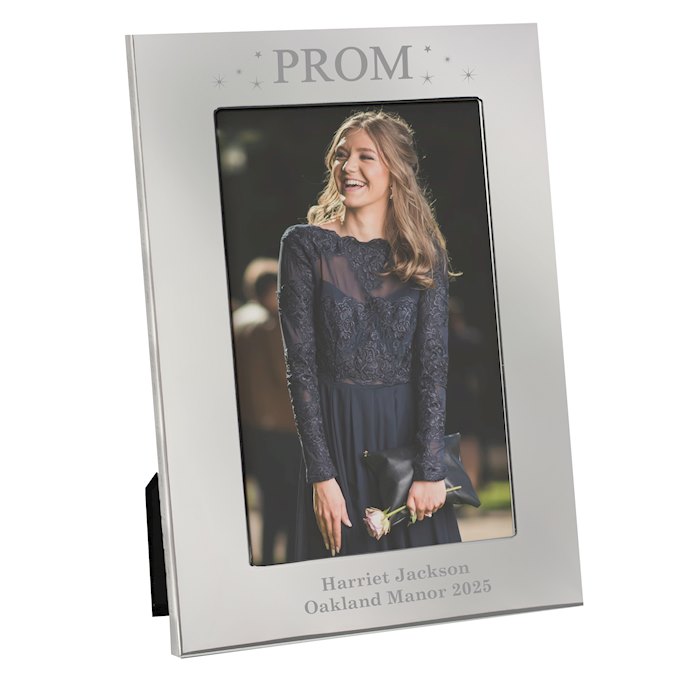 Personalised Prom Night Silver 4x6 Photo Frame | SpecialMoment.co.uk