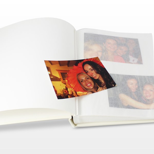 Personalised Red Square Traditional Photo Album | SpecialMoment.co.uk