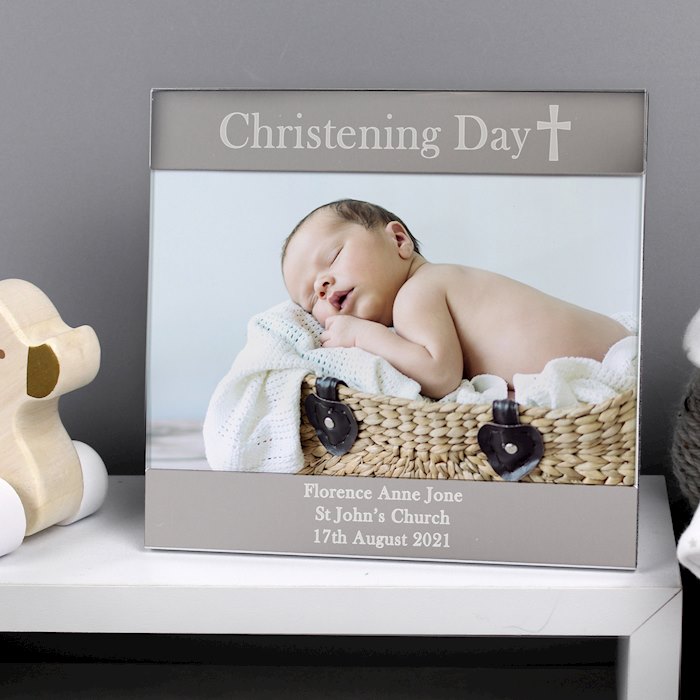 Personalised Religious Cross 6x4 Photo Frame | SpecialMoment.co.uk