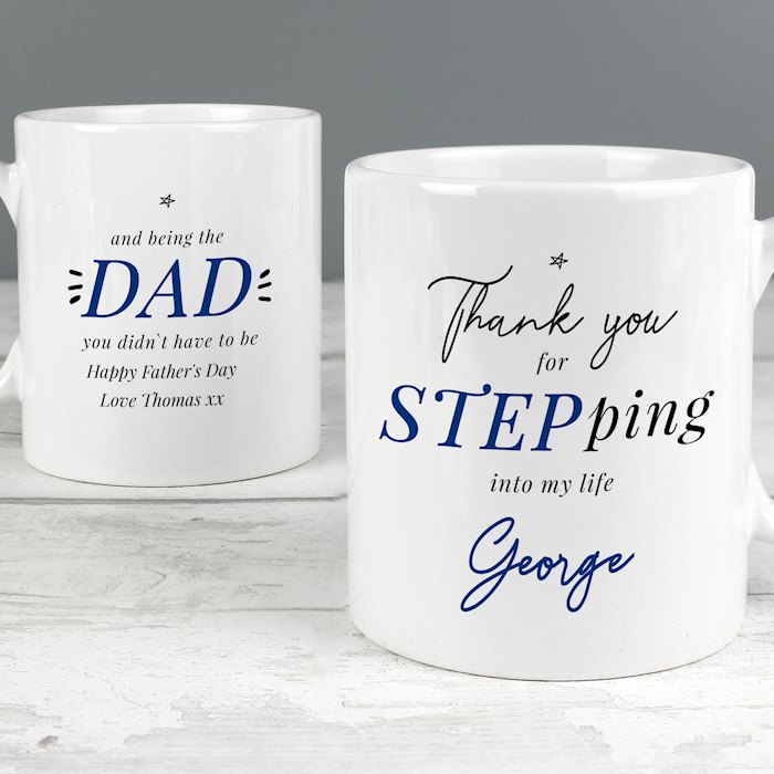 Personalised Step Dad Mug | SpecialMoment.co.uk