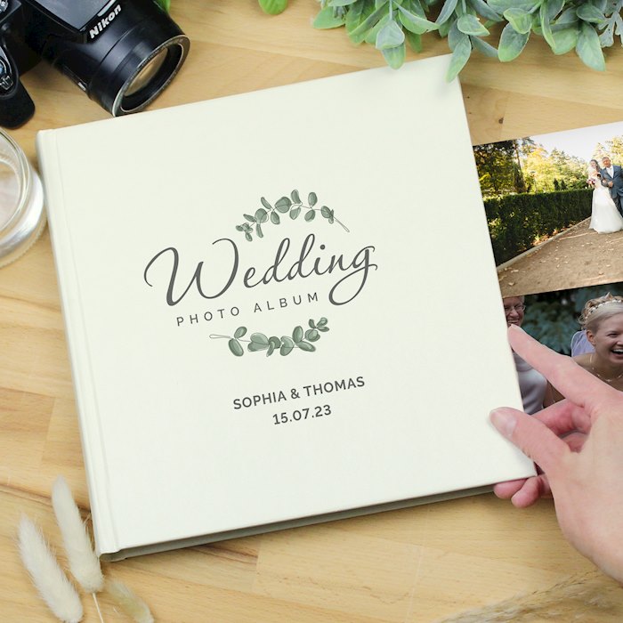 Personalised Wedding Square Photo Album | SpecialMoment.co.uk