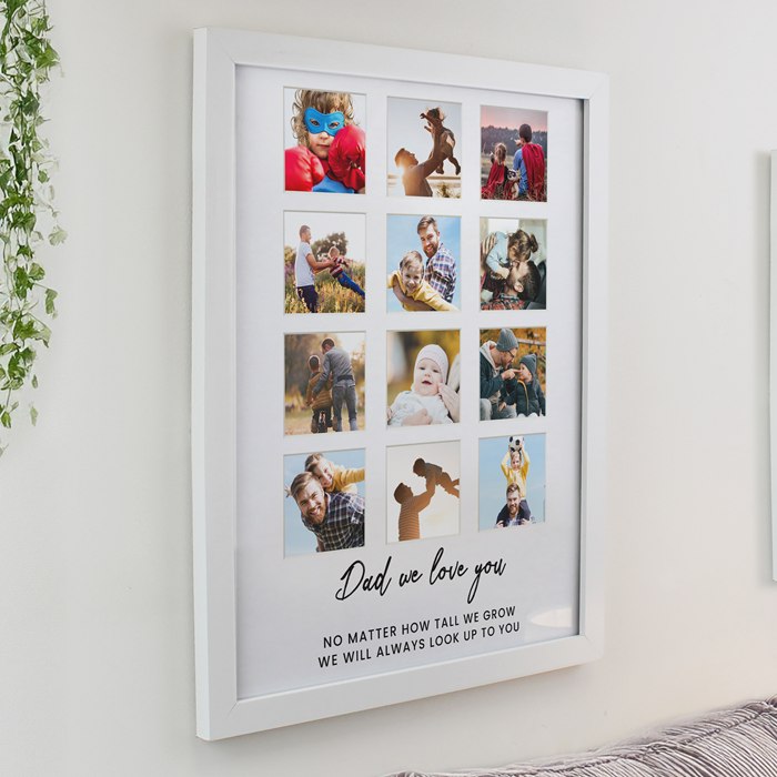 Personalised White Multi Photo Frame | SpecialMoment.co.uk