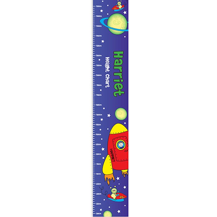 Personalised Space Height Chart | SpecialMoment.co.uk