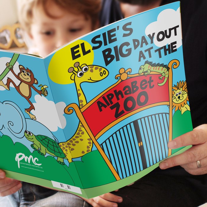 Personalised Zoo Softback Story Booklet | SpecialMoment.co.uk